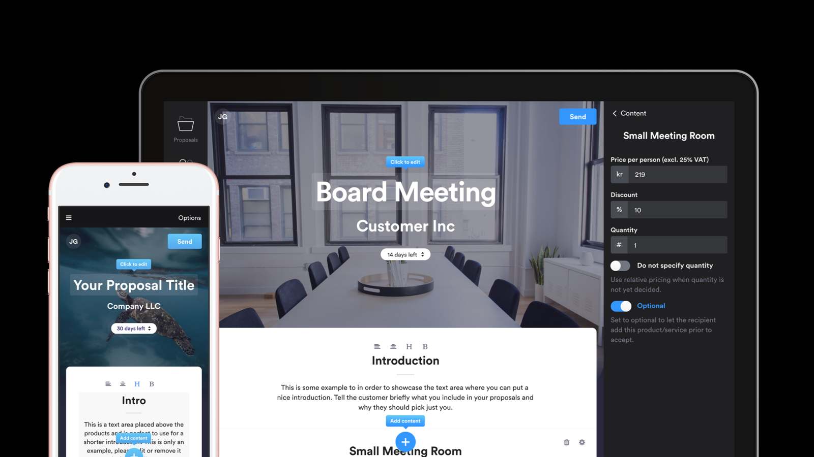Proposales - App for HubSpot